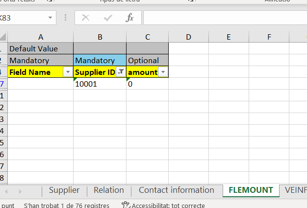 TEMPLATE EXPLANATION